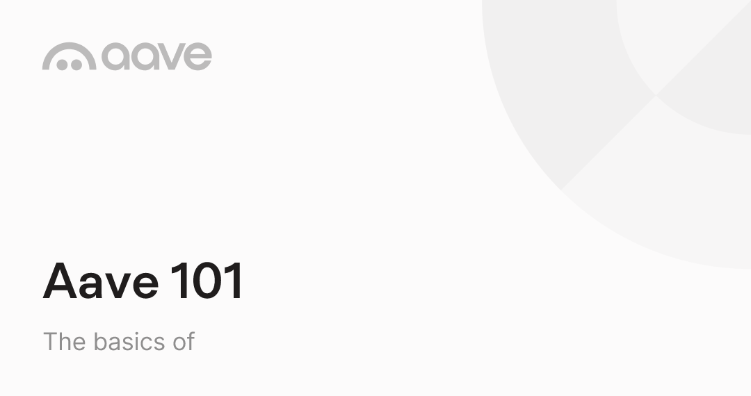 Aave 101 | Aave Protocol Documentation