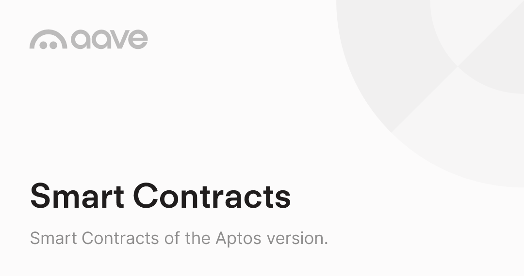 Smart Contracts | Aave Protocol Documentation
