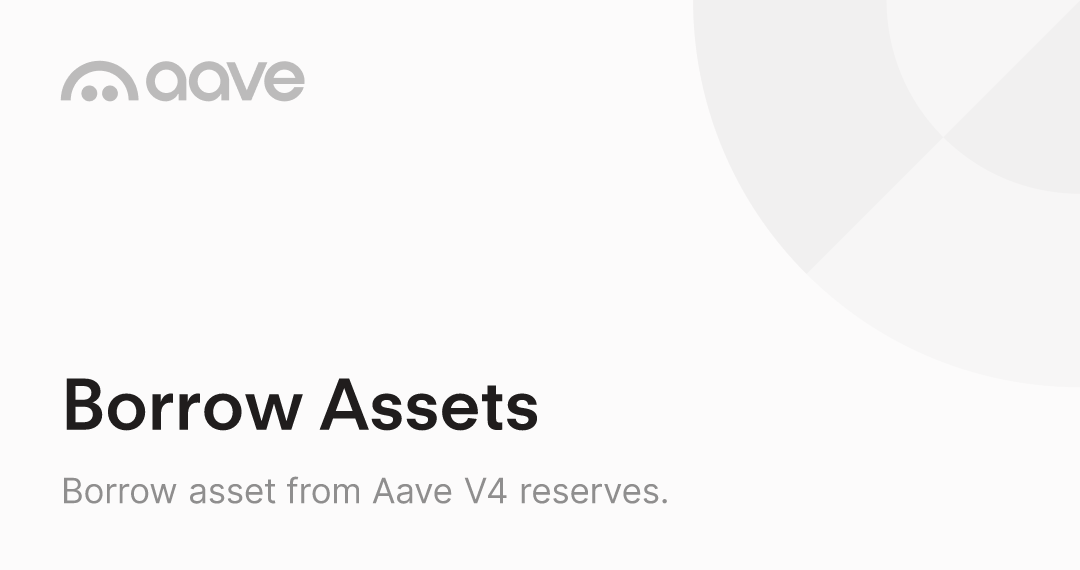 Borrow Assets | Aave Protocol Documentation